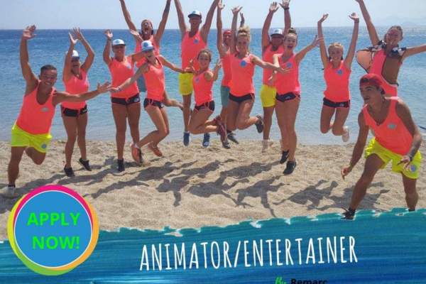 🏝️Hotel Entertainer / Animator job in Greece 🏝️ | Anywork Anywhere